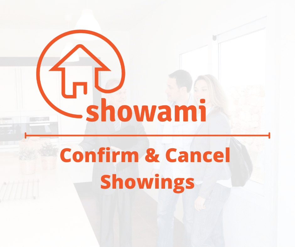 How to Confirm and Cancel Showings in Showami